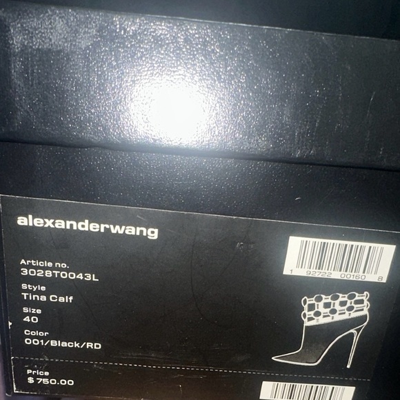 Alexander Wang | Shoes | Original Alexander Wang Tina Calf Bootie ...